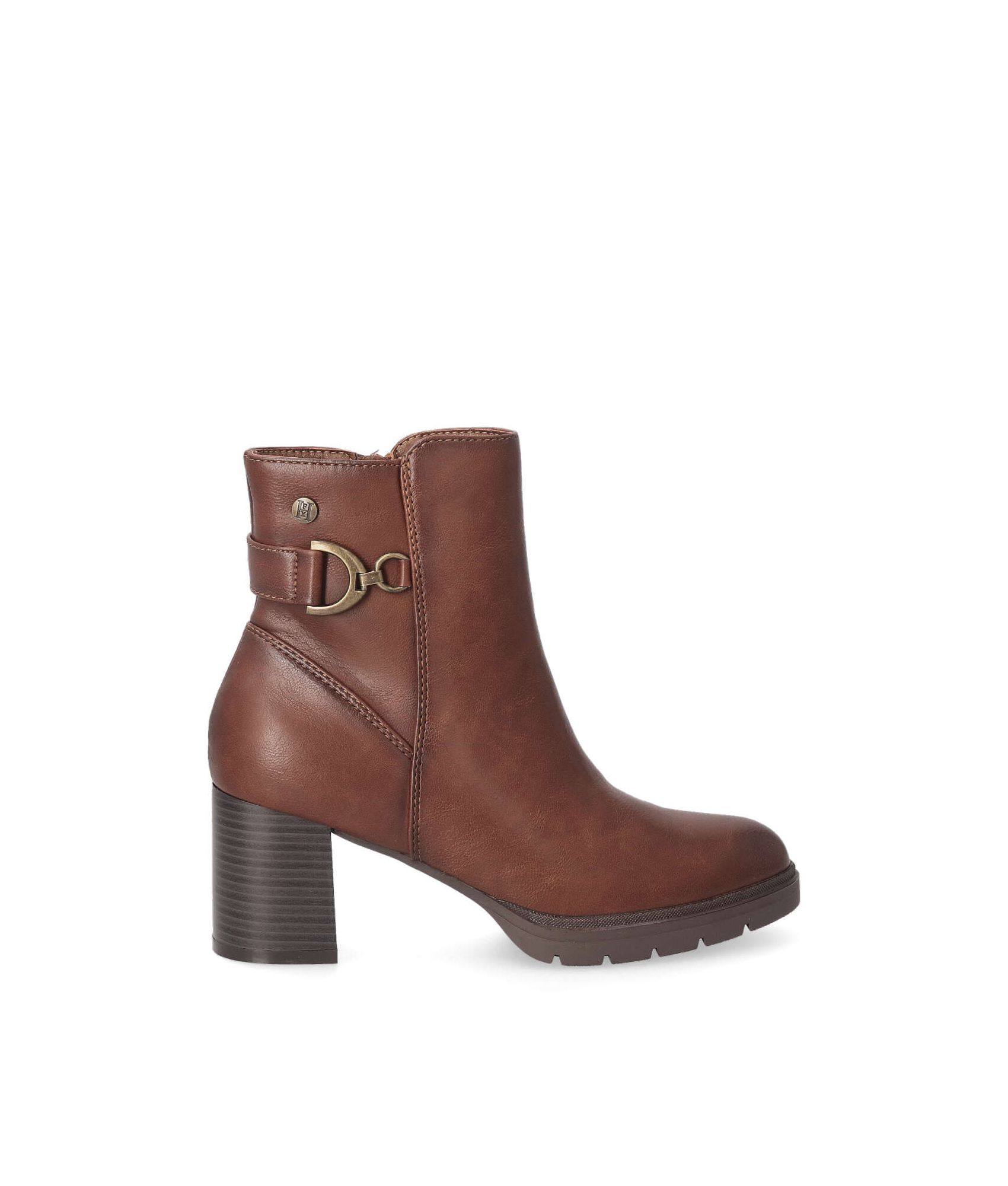 HISPAFLEX Botín confort cremallera mujer