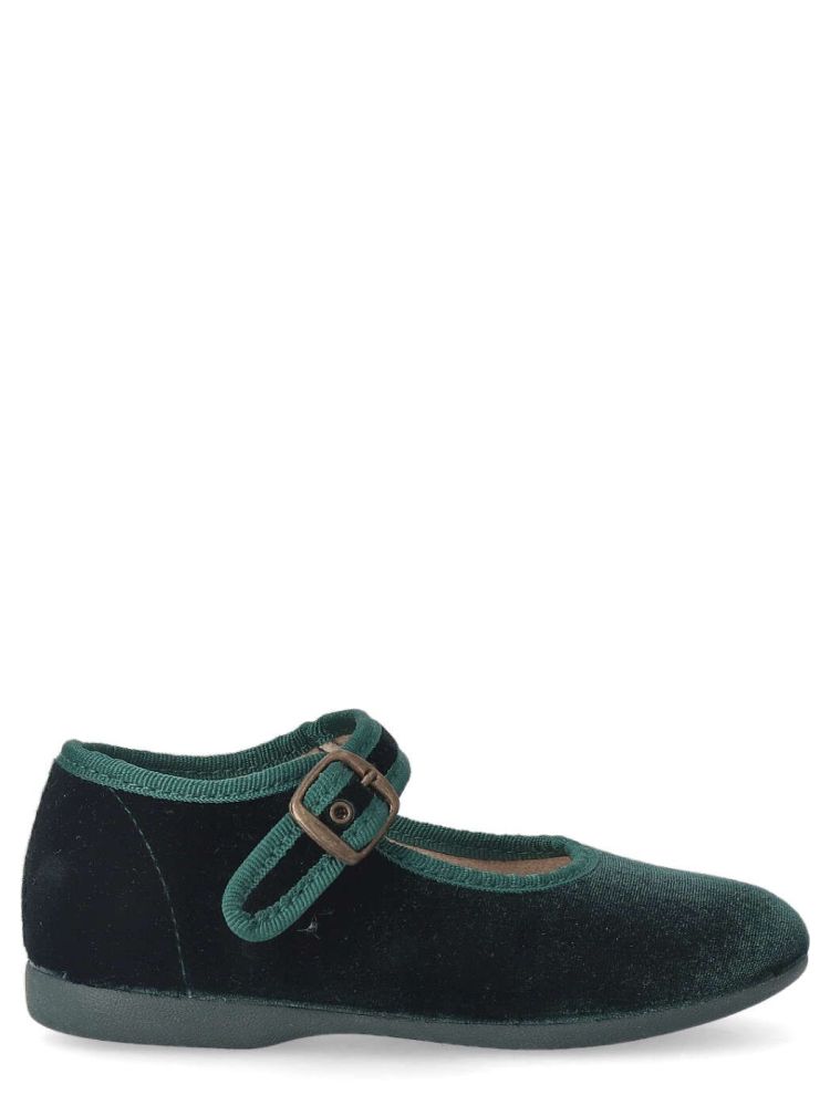 PEKES Zapato mercedita velcro lazo niña