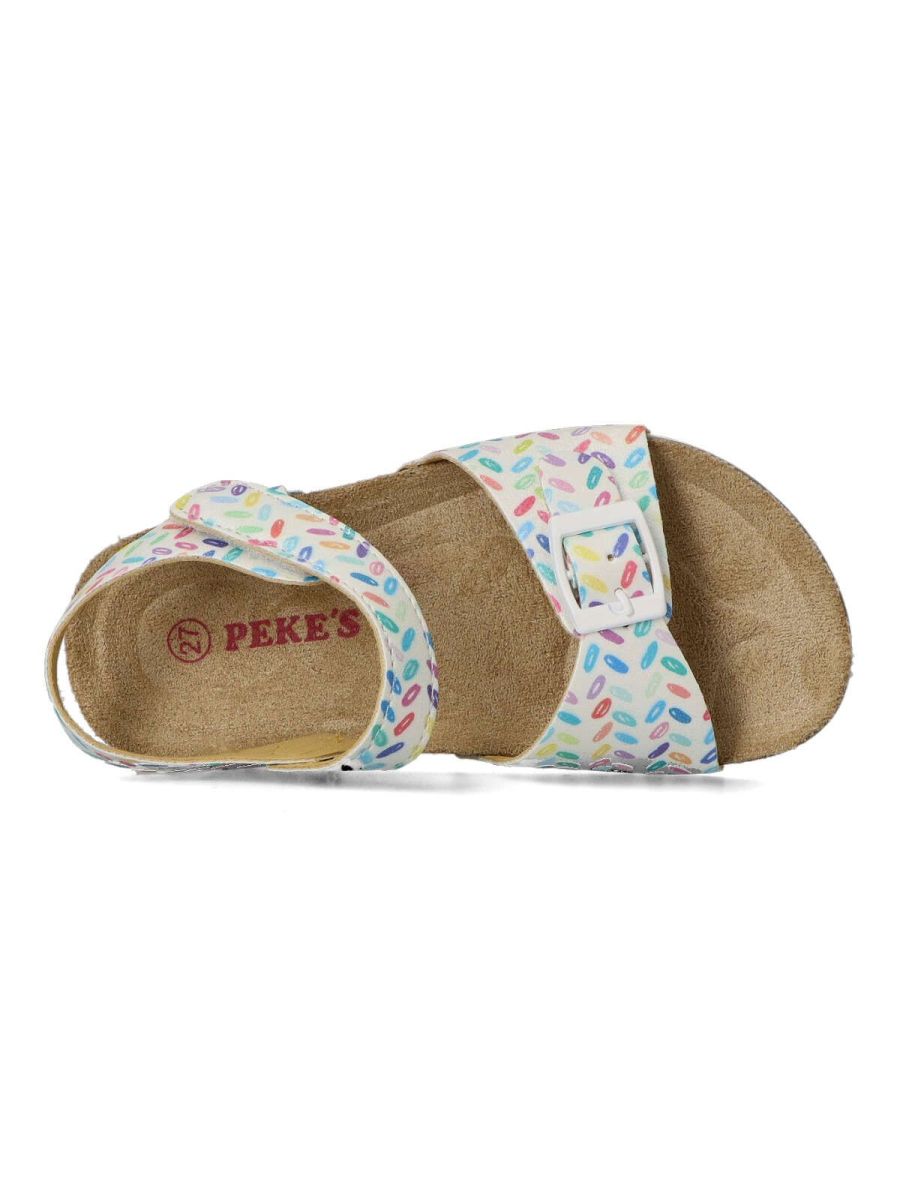 PEKES Sandalia bio confort hebilla niña