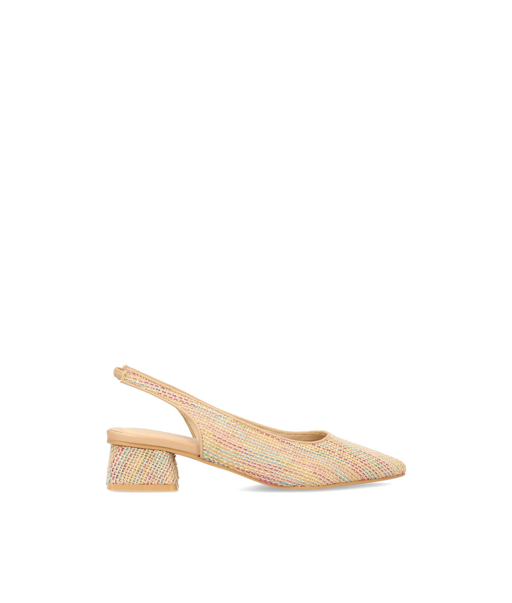 BUONAROTTI Zapato salón tacón bajo mujer